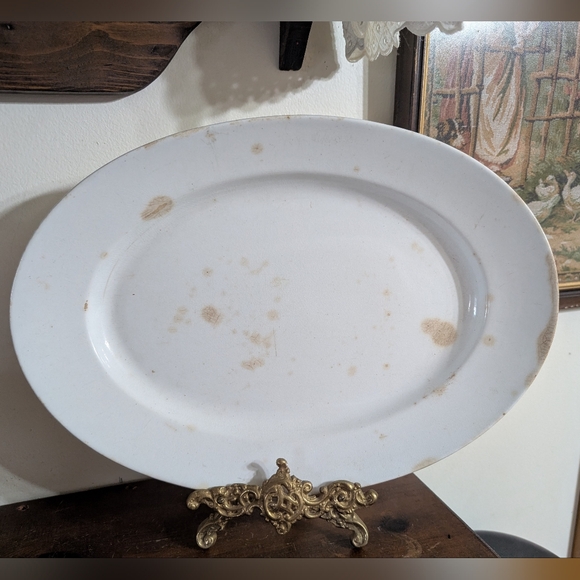 Antique | Accents | Antique Thomas Furnival Sons Ironstone Large ...